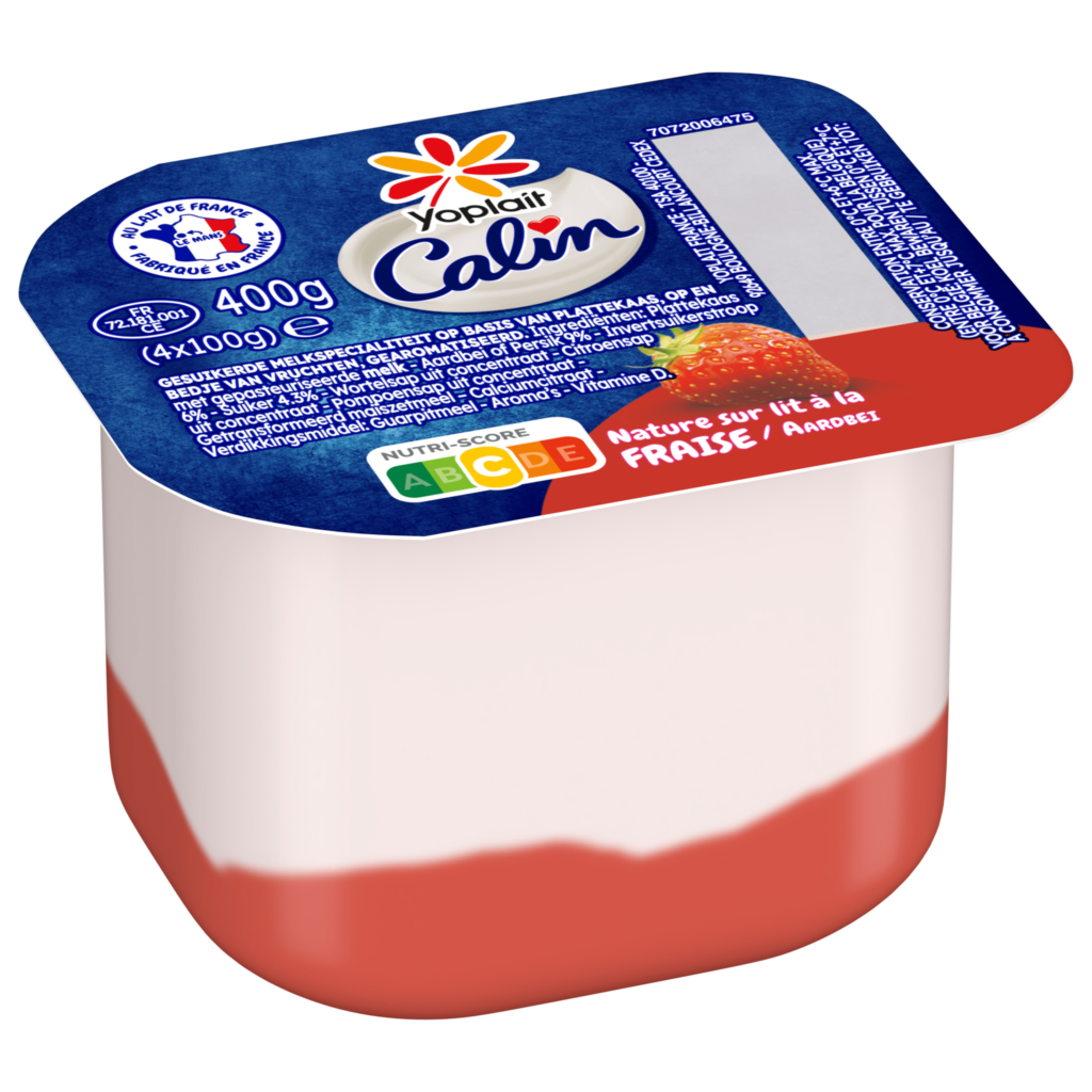 Calin sur lit aux fruits - Yoplait Restauration