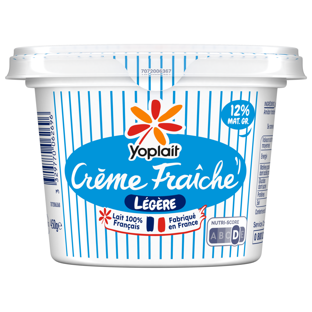 Crème Fraîche épaisse légère 12% - Yoplait Restauration